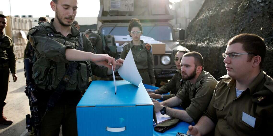IDF soldiers begin to vote at special army ballot boxes – www ...