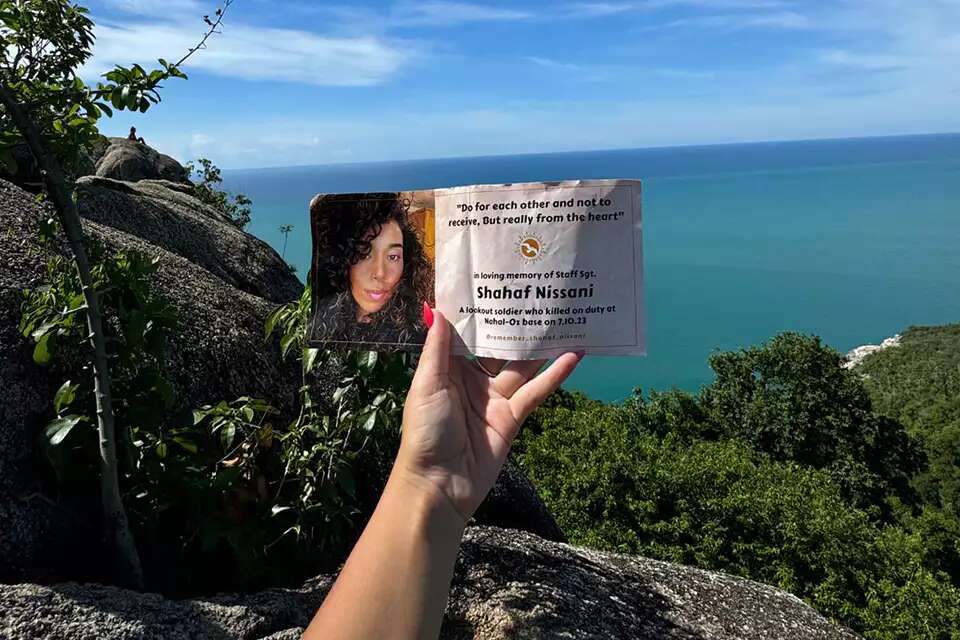 The sticker memorial for Shachaf Nissani: ‘If she knew her face was ...