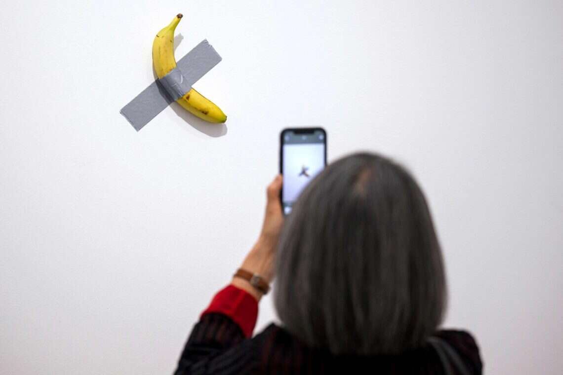 Banana bandit strikes again: Museum visitor eats costliest snack ever