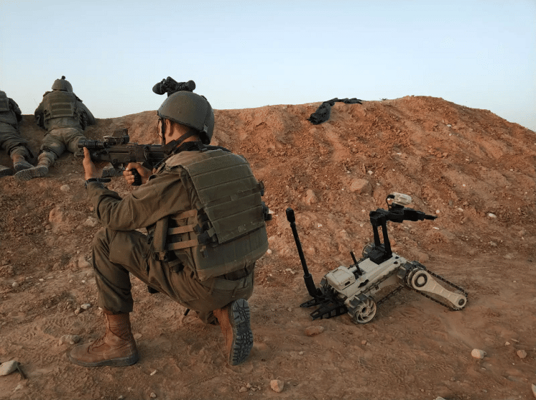 'When our robot takes a bullet, it saves a soldier's life'