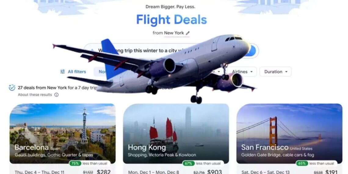 Google Flights Launches New AI-Powered Flight Deals Search Tool ...