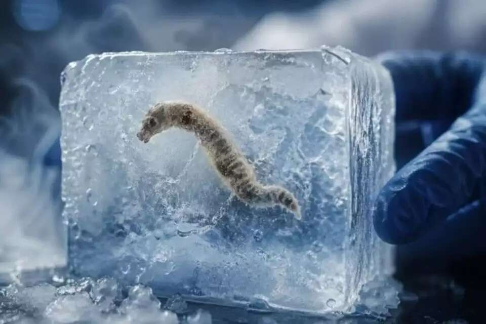 Zombie worm wakes up after 24,000 years in deep freeze